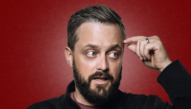 Nate Bargatze: The Raincheck Tour | Peace Center - Official Site