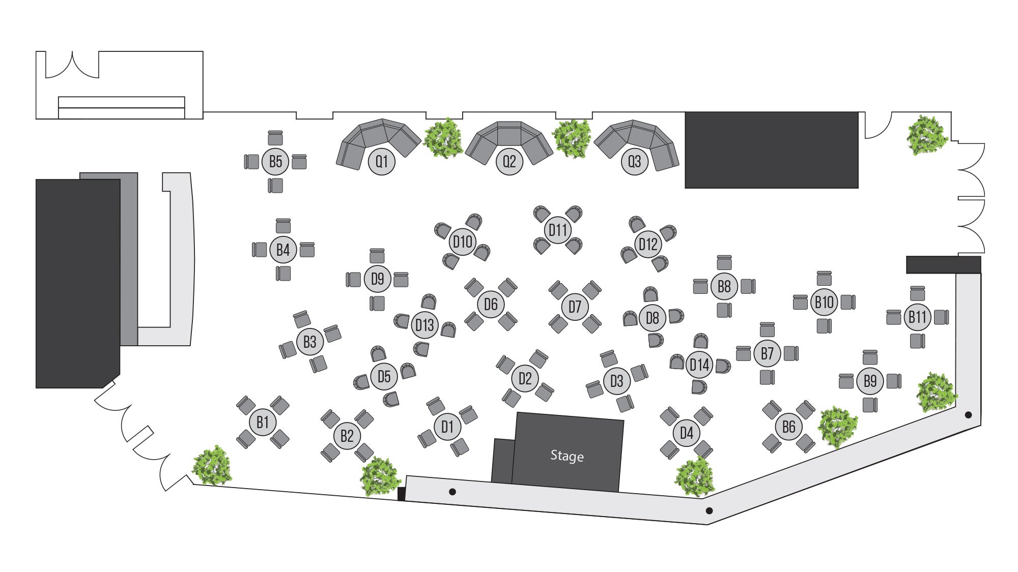 Seating Charts | Peace Center - Official Site
